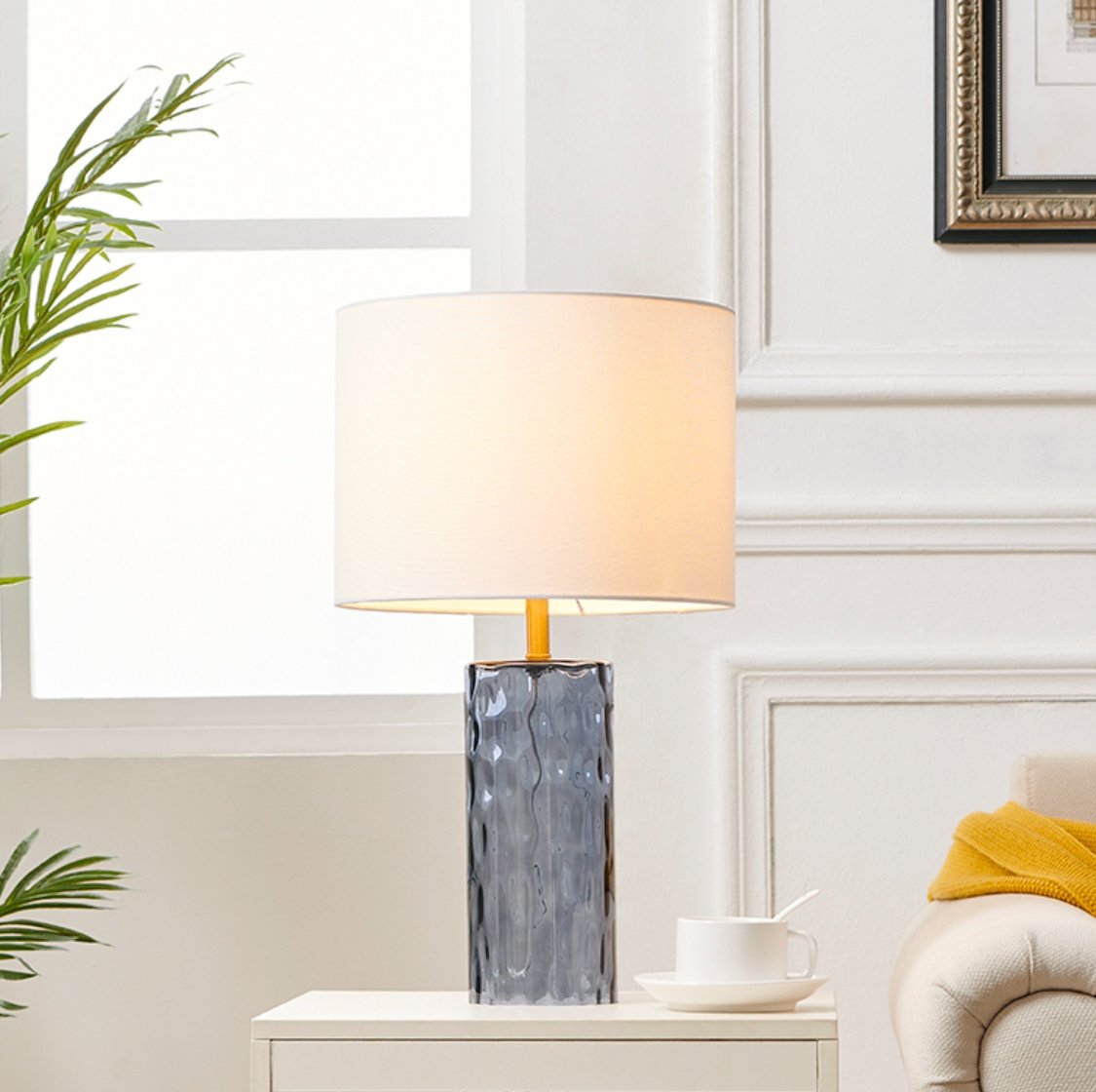 Buy Glass Base Lamp: Elegant Desk & Table Lighting Solution – Archiology