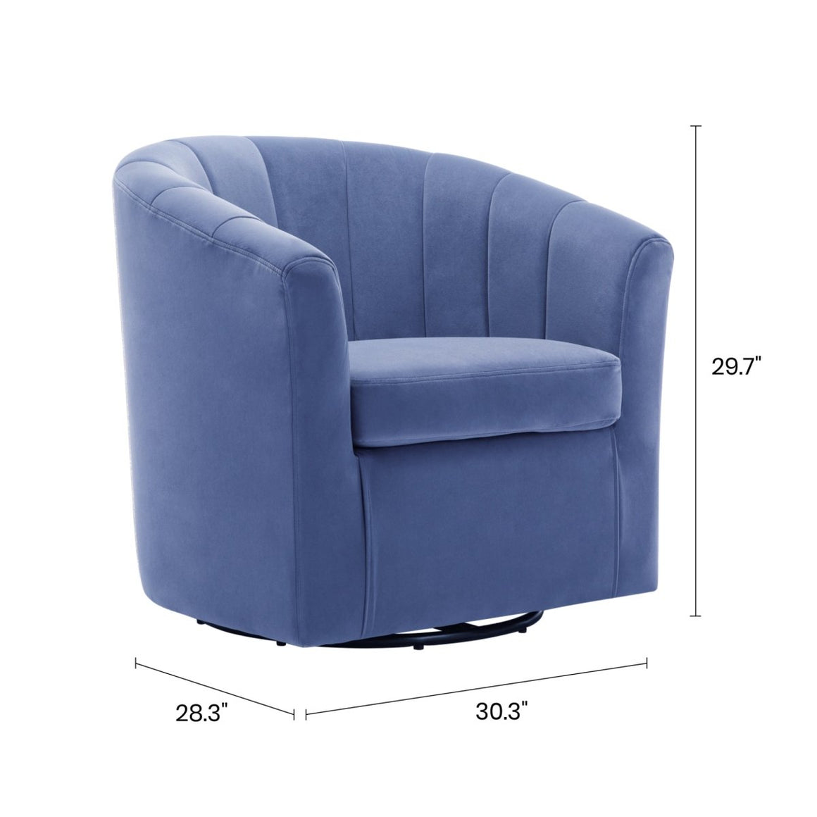 Layla & Lybbert: Light Green & Smoke Blue Accent Chairs with Arms ...